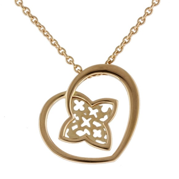 Louis Vuitton | Bags | Louis Vuitton Pandantif Cool Necklace 8k Gold ...
